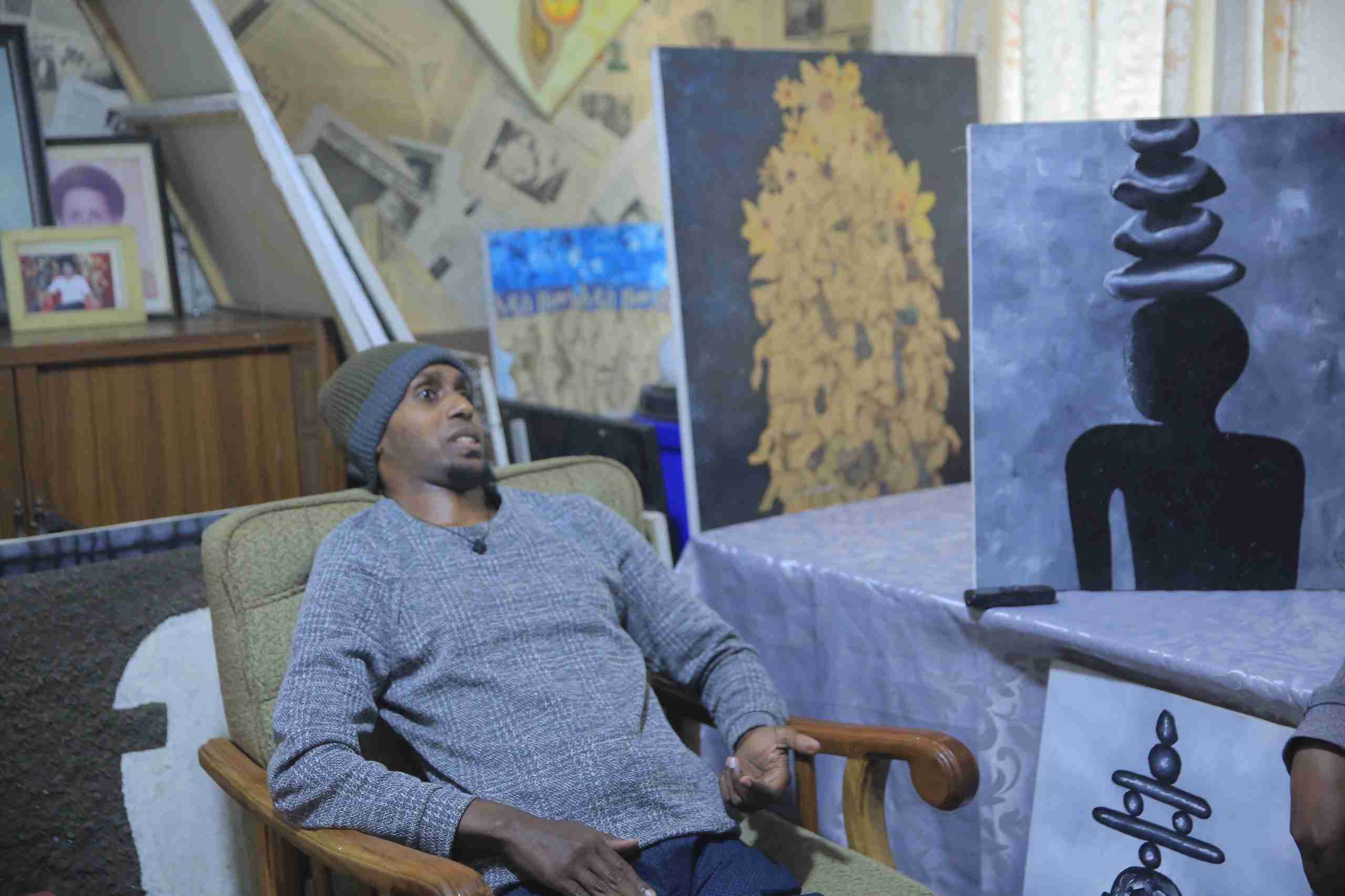 Defiant Brushstrokes: Biruk Yeshitla’s Artistic Journey Through Pain ...